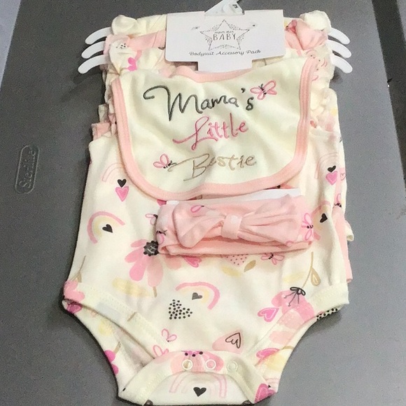 Baby Essentials | Accessories | Baby Essentials Pink And Cream ...